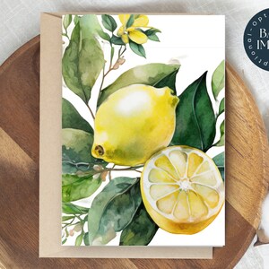 Afternoon Tea Birthday Party Invite | Citrus Lemon Invitation | Lets ...