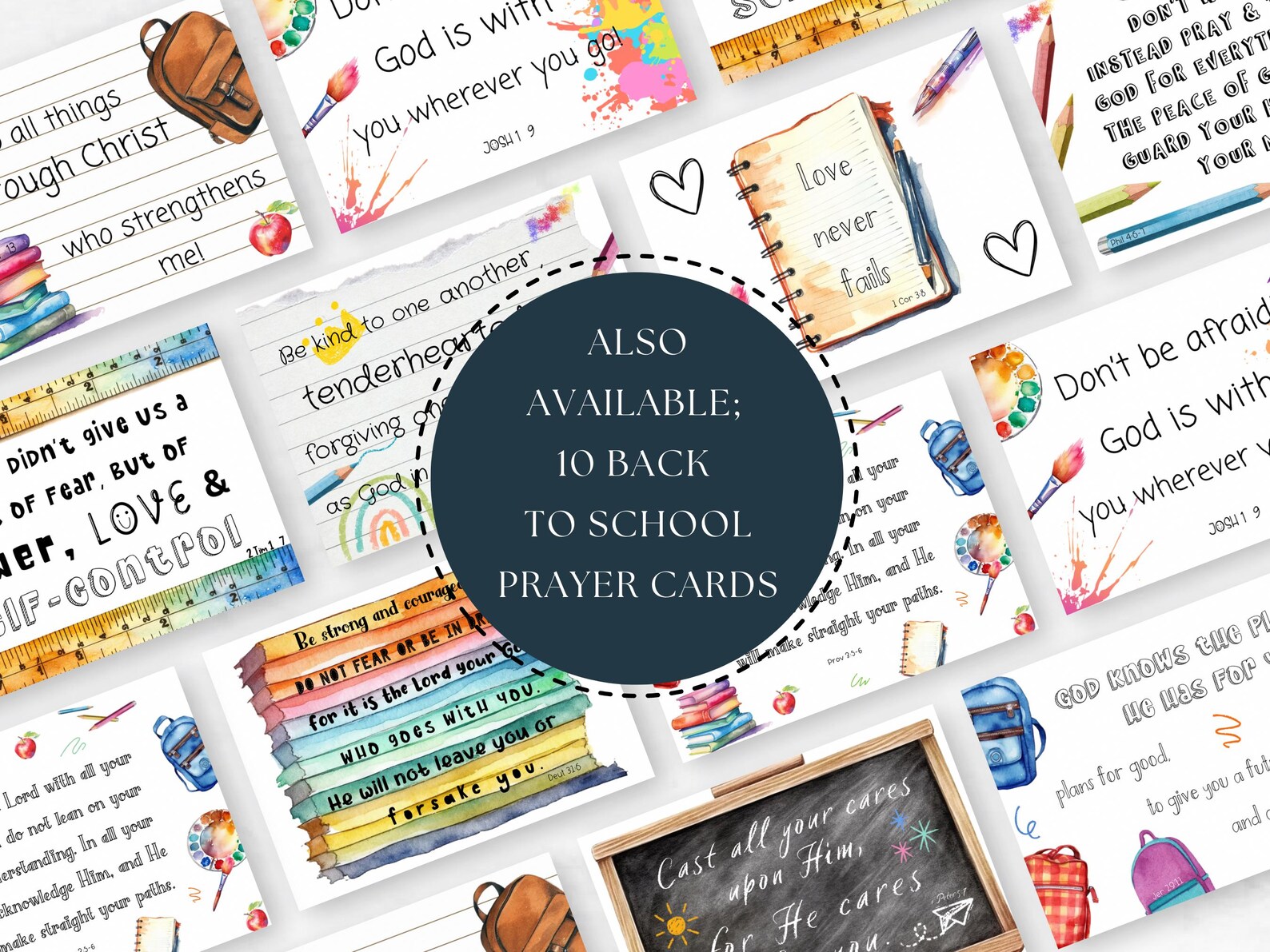 Back to School Prayer Poster, First Day of School, Prayer Card ...