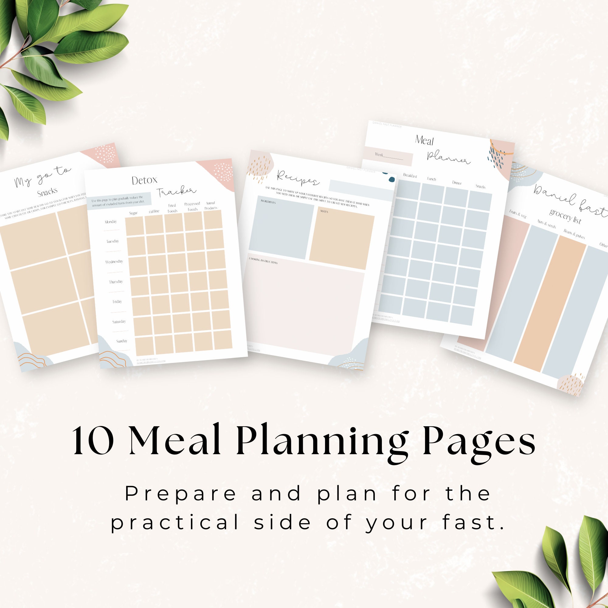 Group Fasting Kit Fasting Planner Bundle New Year Fasting Planner ...