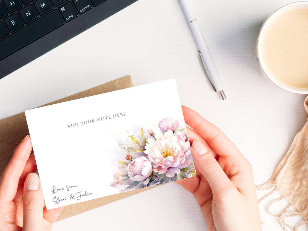 Editable Note Card | Card Template | Greeting Card | Postcard | Teacher ...