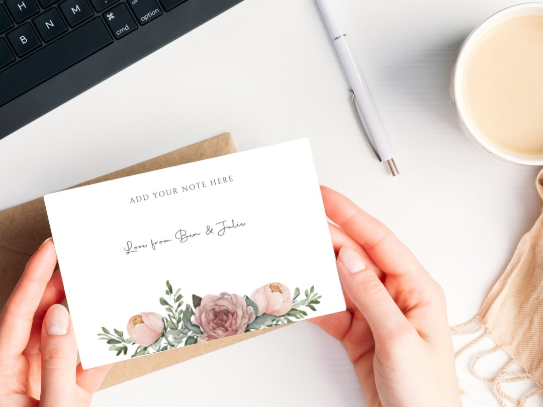 Editable Note Card | Card Template | Greeting Card | Postcard | Teacher ...