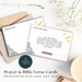 Editable Scripture Cards | Bible Verse Card | Prayer Card ...