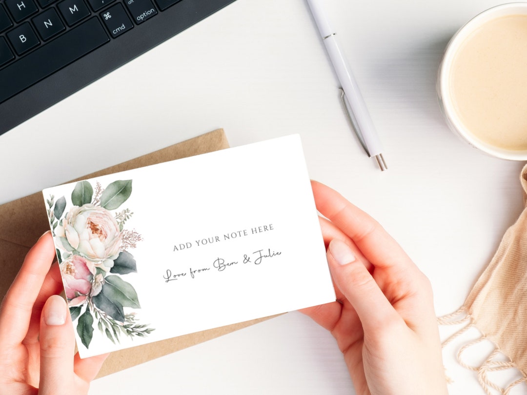 Editable Note Card | Card Template | Greeting Card | Postcard | Teacher ...
