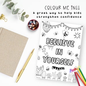 Bee Kind Coloring Bundle | Kids Coloring Activity | Mindfulness ...