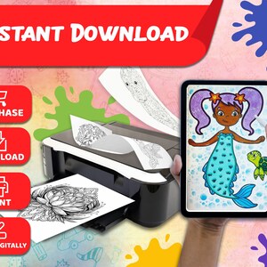 Farm Animals: A Coloring Book With 50 Beautiful and Cute Coloring Pages ...