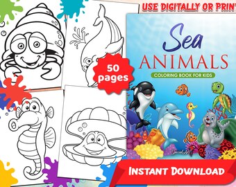 100 Baby Animals: an Amazing Coloring Book With a Collection - Etsy