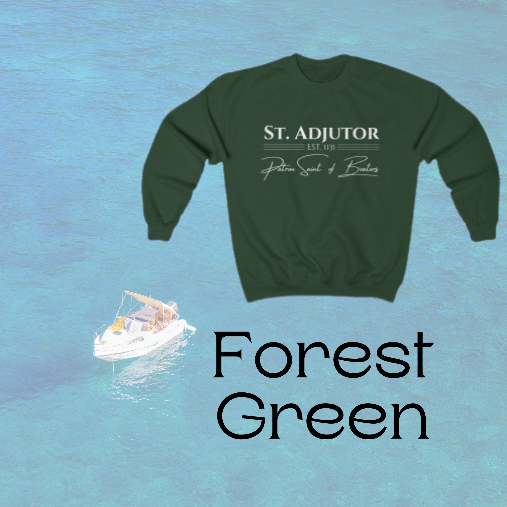 St. Adjutor Patron Saint of Boaters Unisex Heavy Blend - Etsy