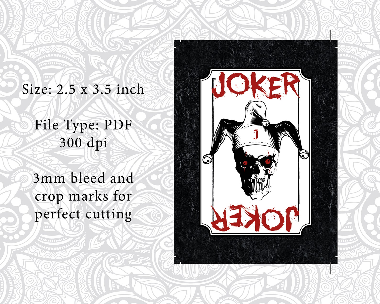 Playing Cards: Dead Kingdom DIGITAL DOWNLOAD - Etsy
