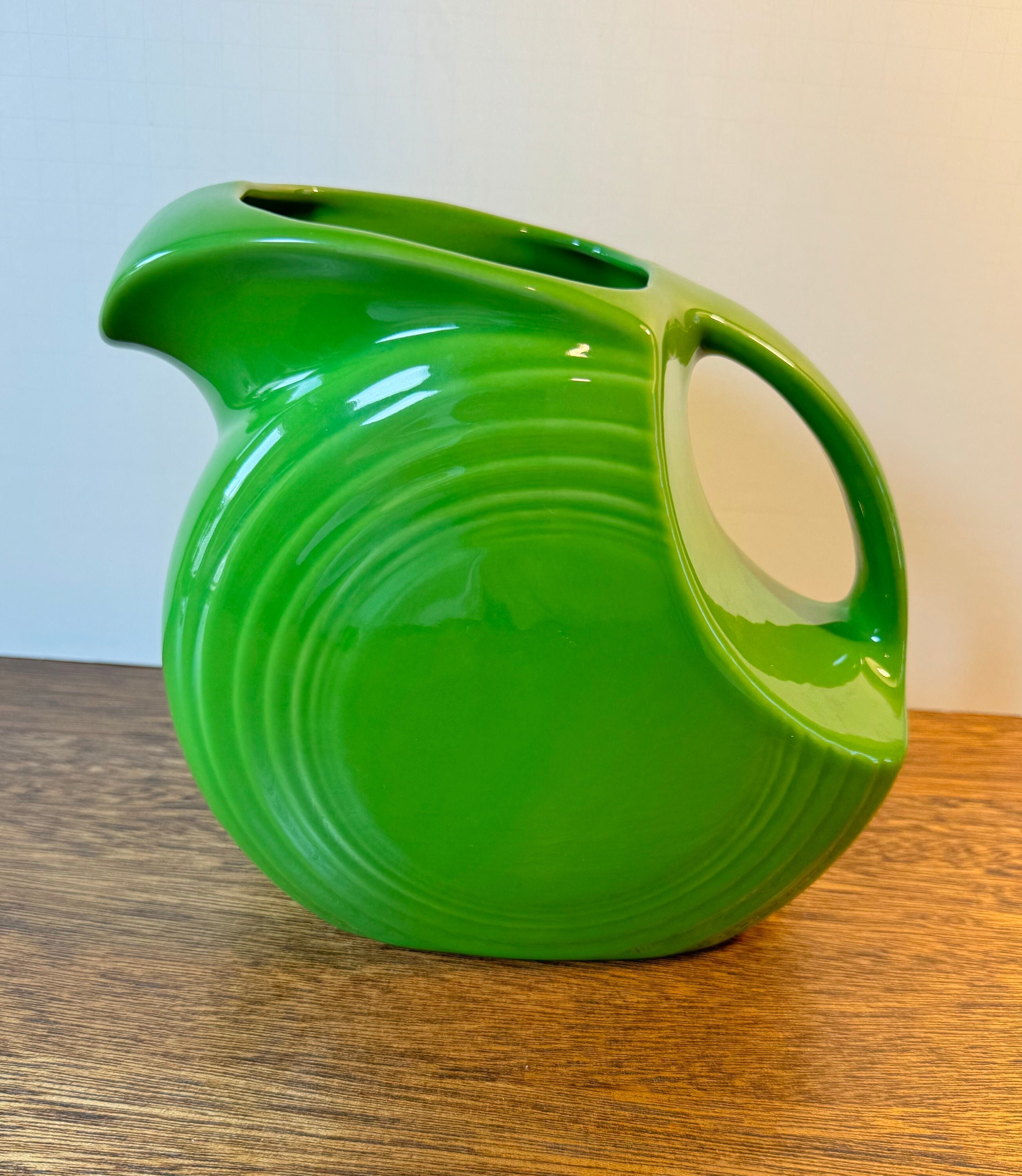 Homer Laughlin Fiestaware Pitcher in Shamrock Green - Etsy