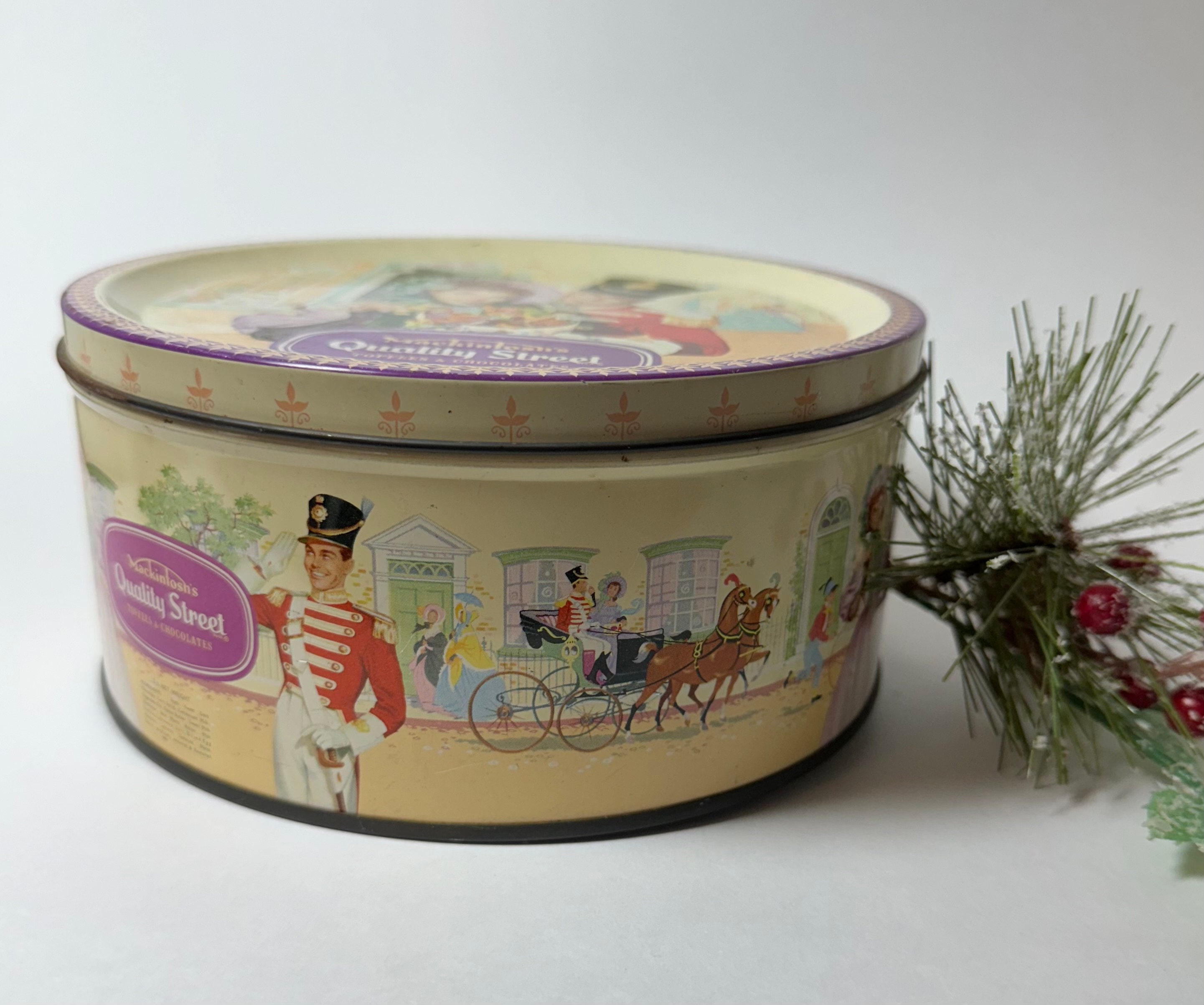 Vintage Mackintosh's Toffee & Chocolates Tin - Etsy