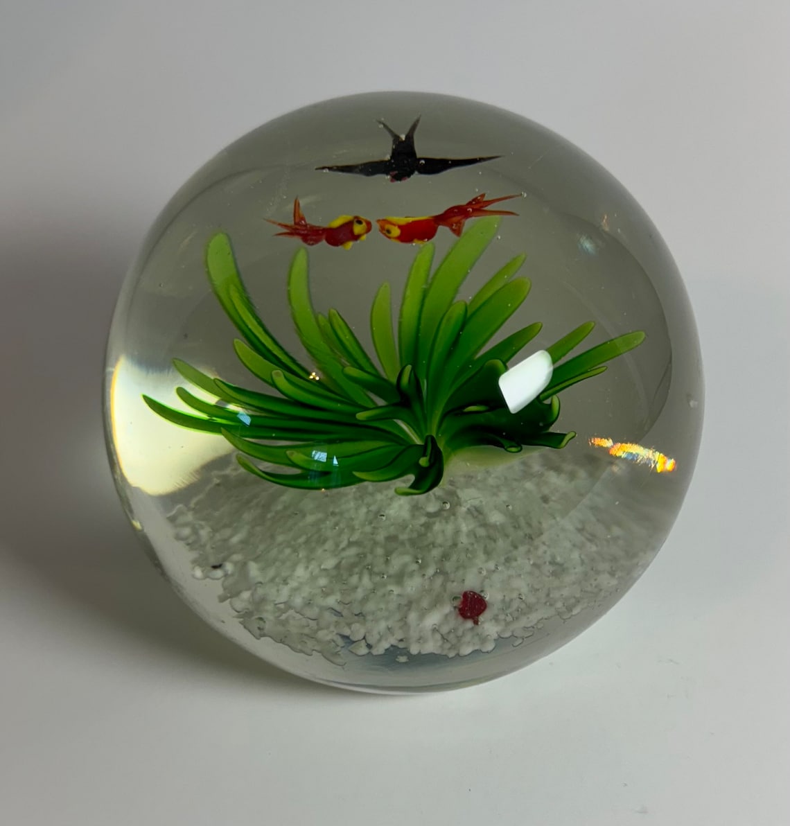 Clear Glass Paperweight - Etsy