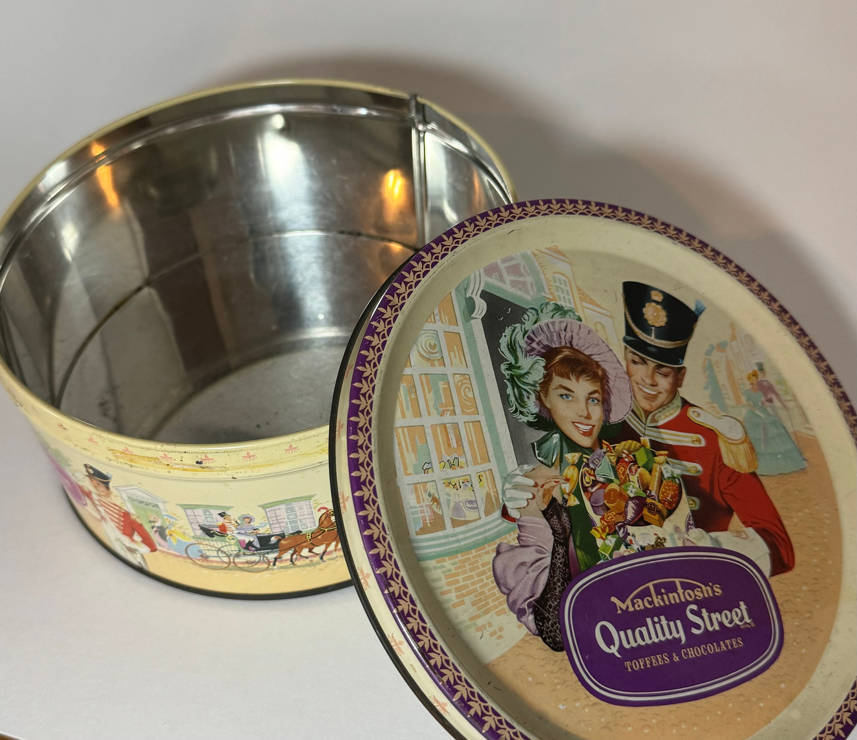 Vintage Mackintosh's Toffee & Chocolates Tin - Etsy