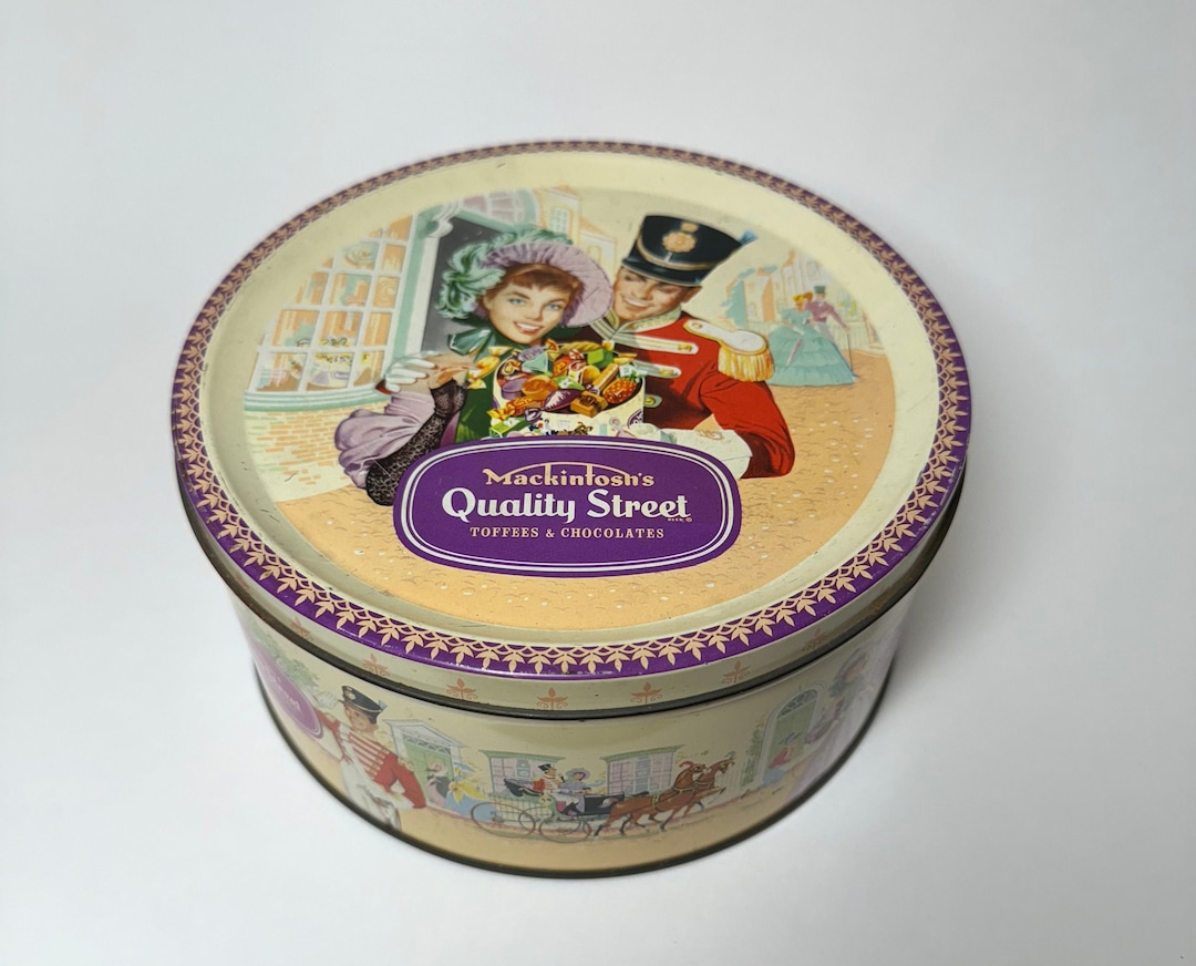 Vintage Mackintosh's Toffee & Chocolates Tin - Etsy