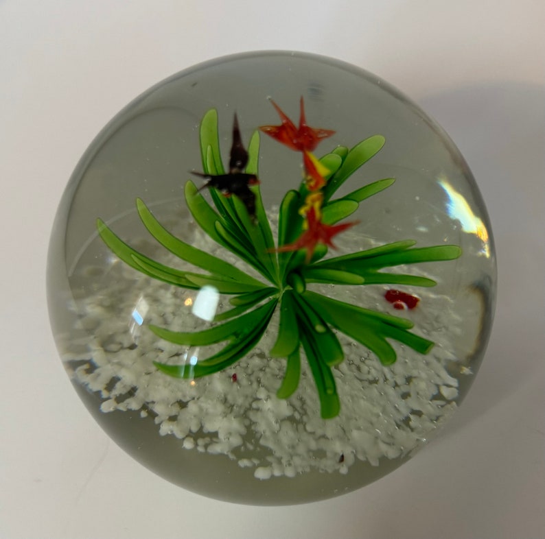 Clear Glass Paperweight - Etsy