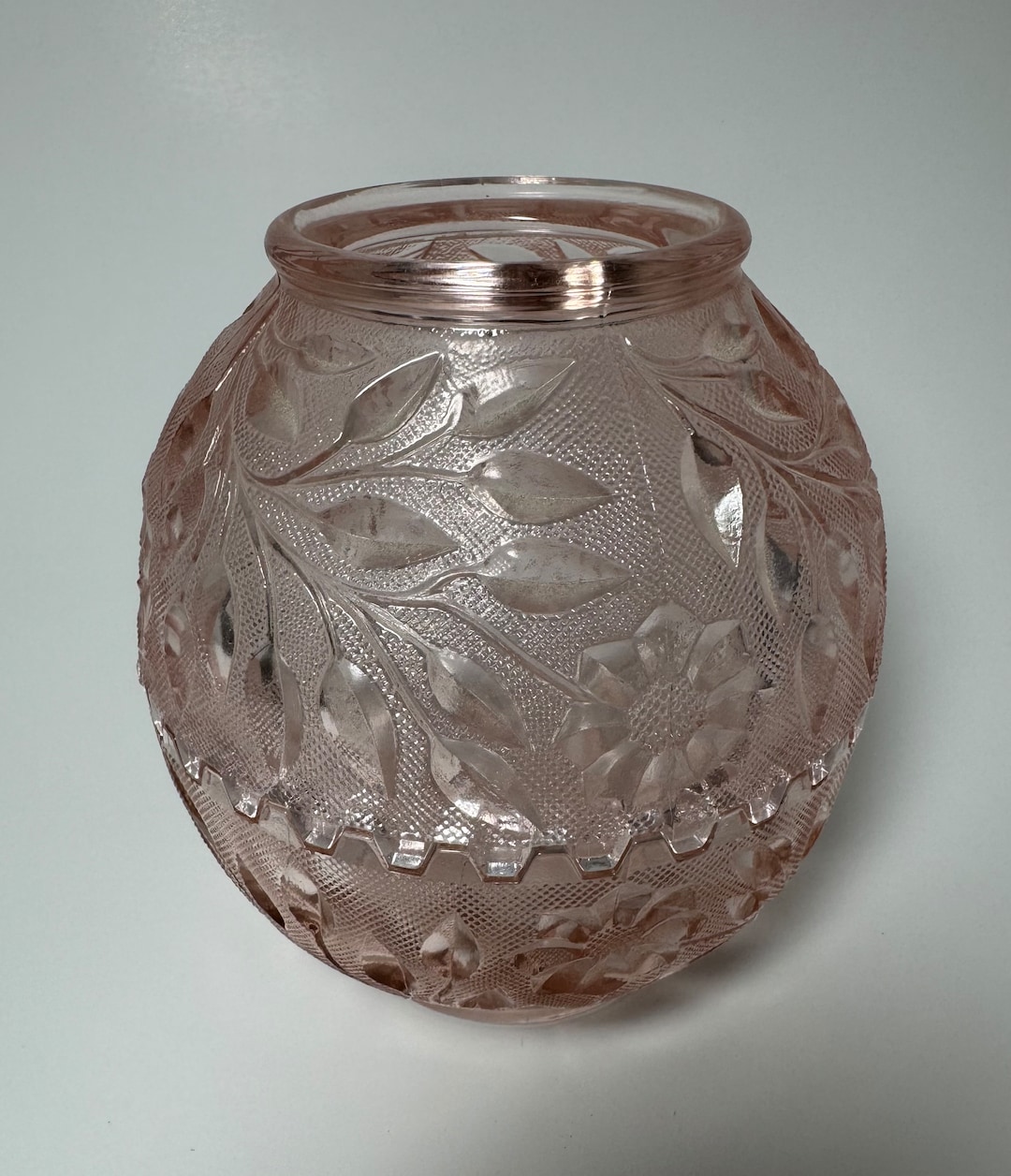 Westmoreland Fireball Fairy Lamp in Wildflower and Lace Pattern - Etsy