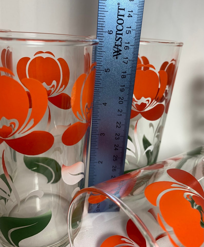 Vintage Hazel Atlas MCM Drinking Glasses - Etsy