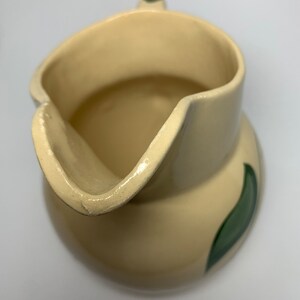 Vintage Wyatt Pottery Apple Pitcher - Etsy