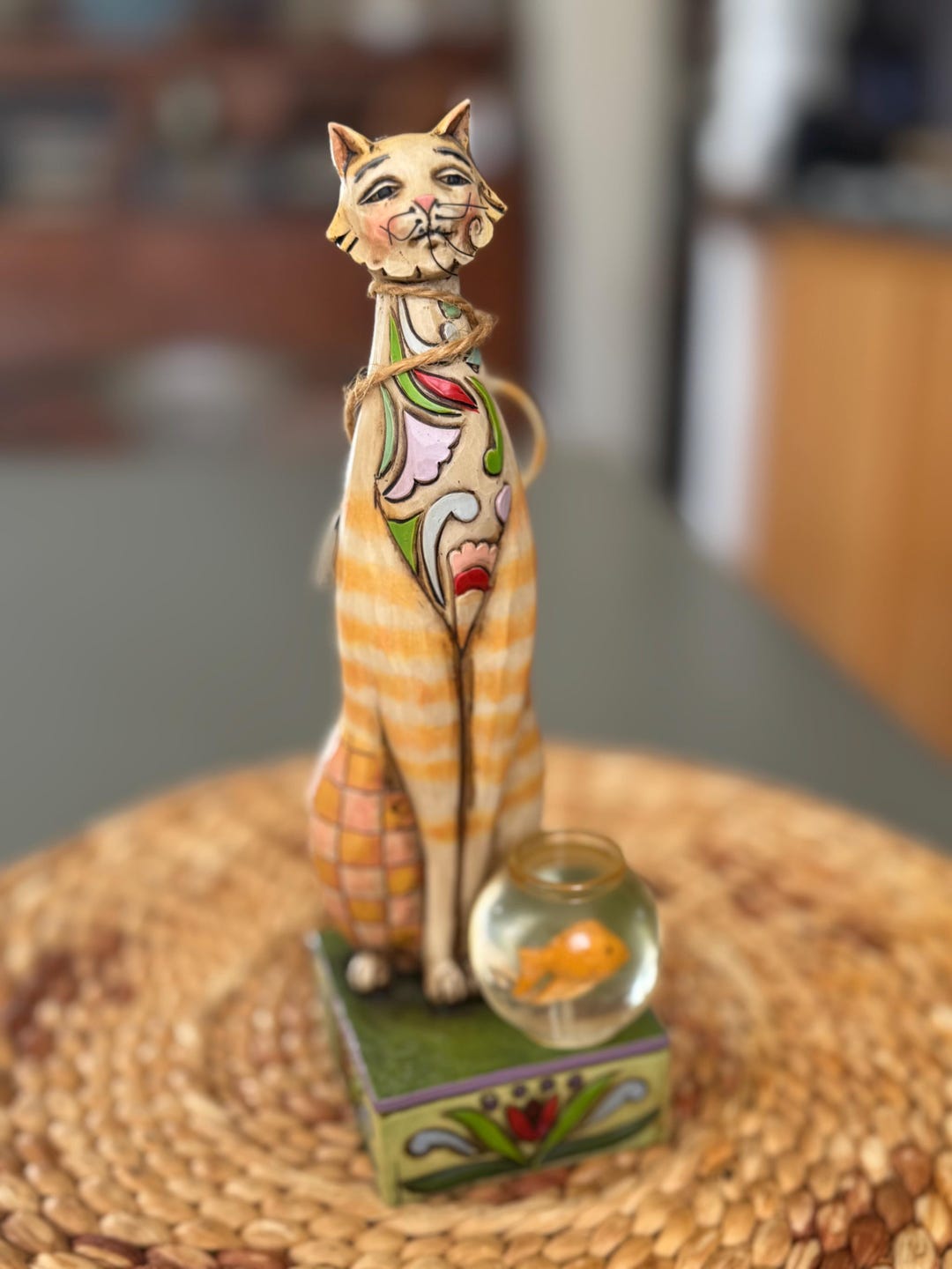 Jim Shore Collectible “tilly” Cat Figurine - Etsy