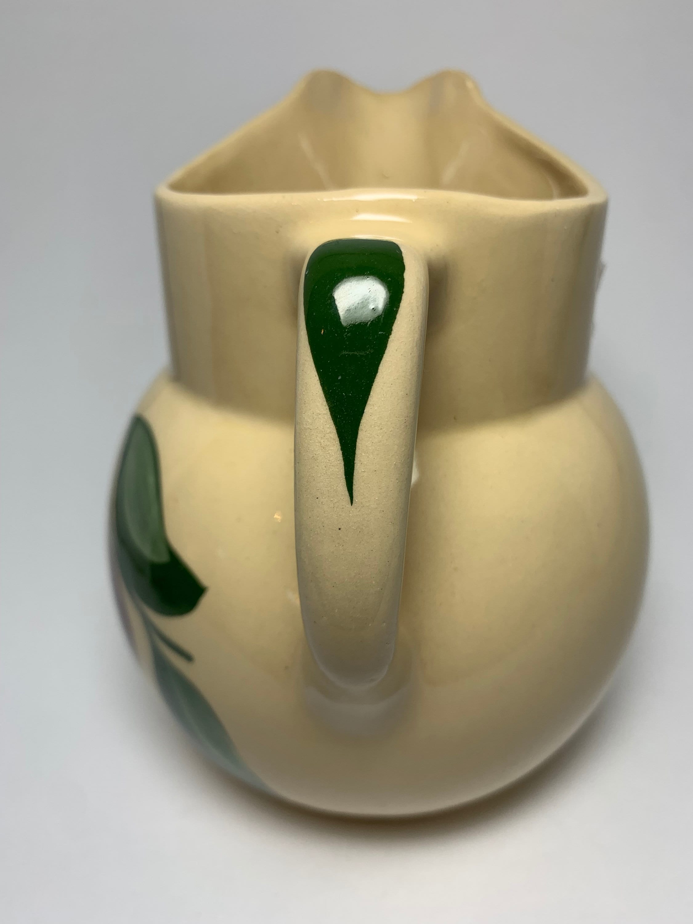 Vintage Wyatt Pottery Apple Pitcher - Etsy