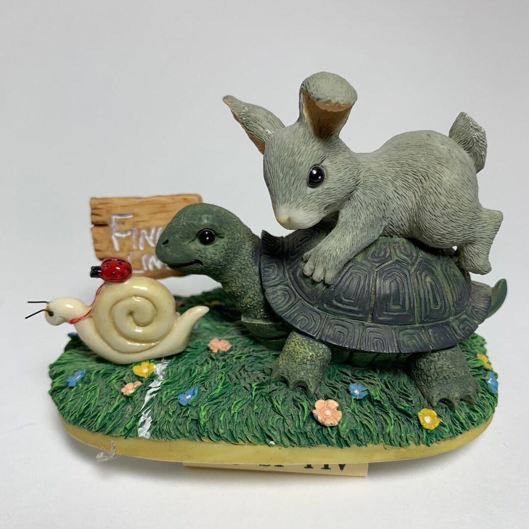 Charming Tails Steady Wins the Race Figurine - Etsy