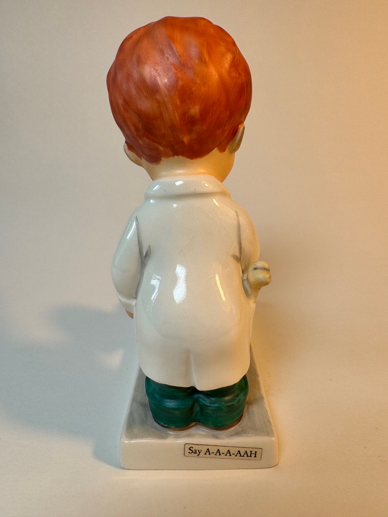 Goebel Hummel Redhead say Aaaaah Little Boy & Dog Porcelain Figurine - Etsy