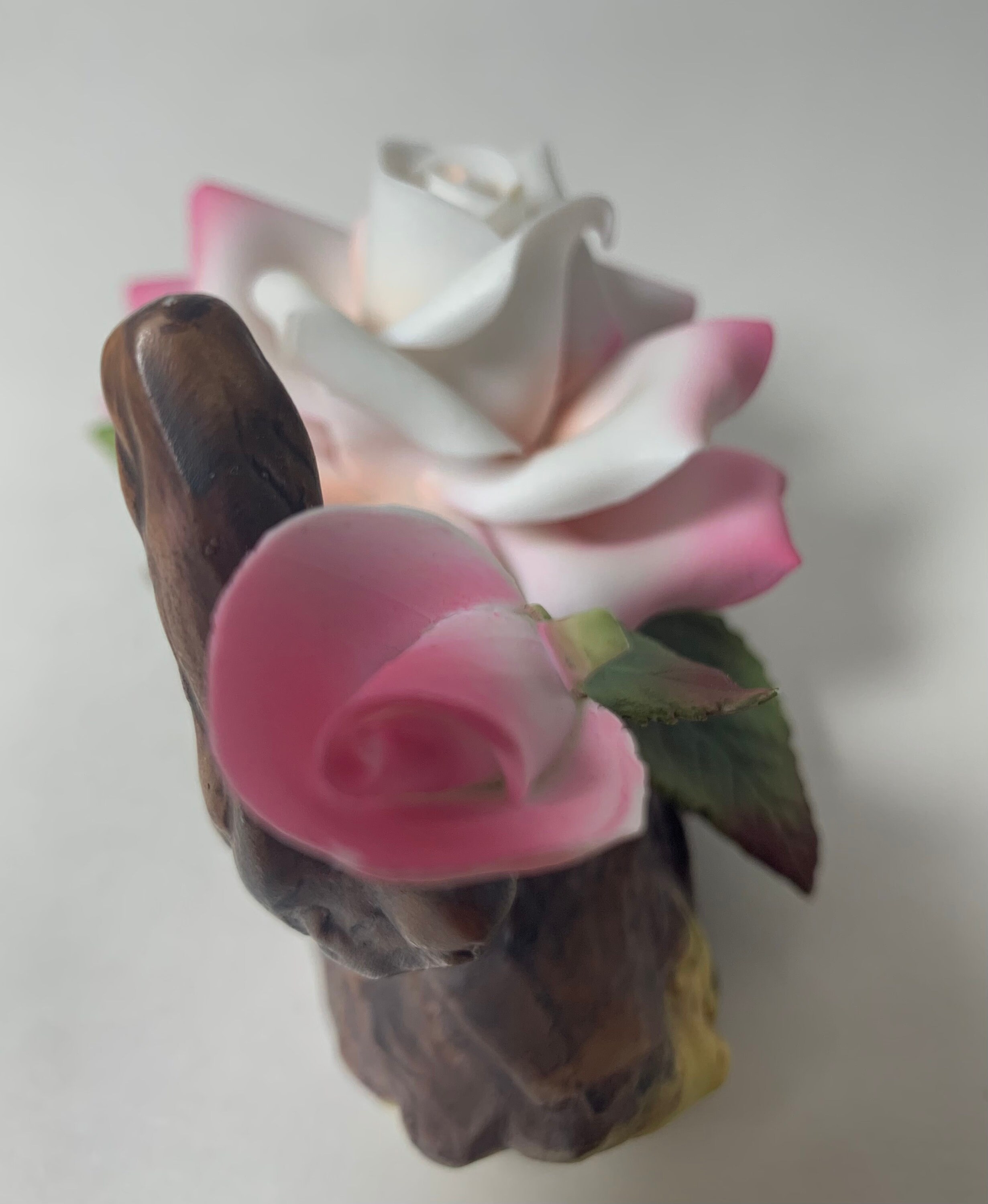 Lefton Pink Rose Figurine - Etsy