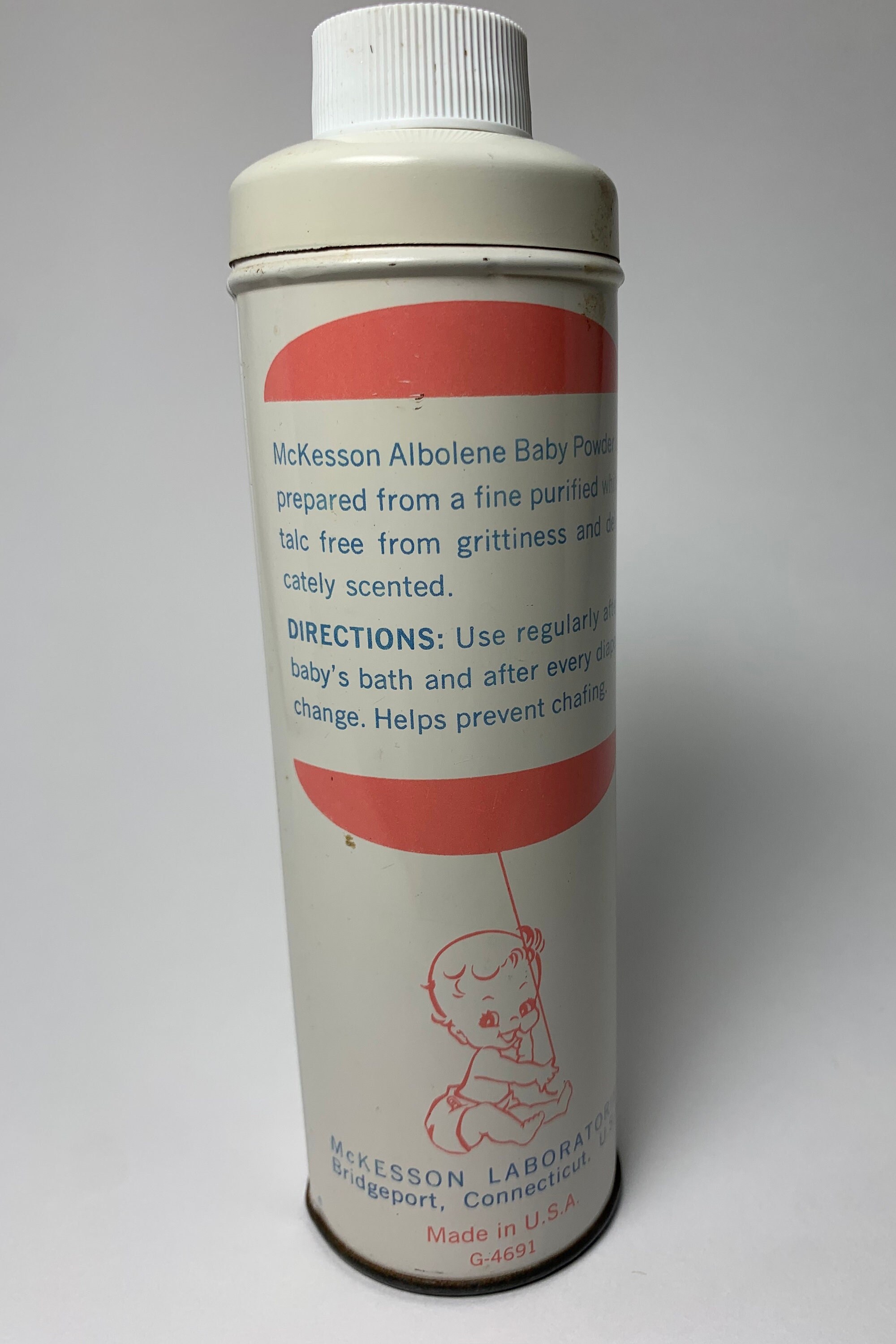 Vintage Baby Powder Tin - Etsy