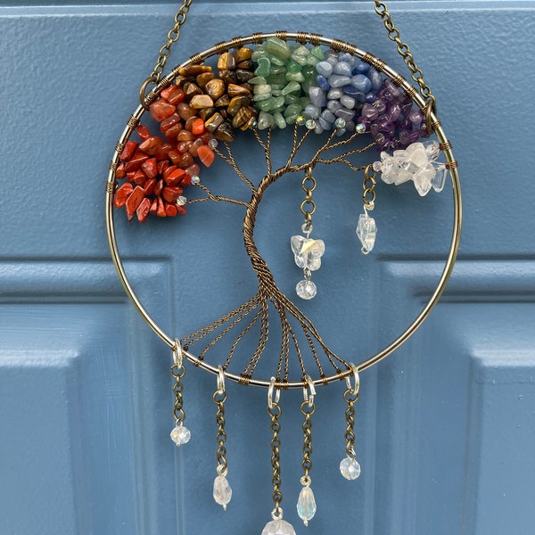 Wire Tree Suncatcher - Etsy