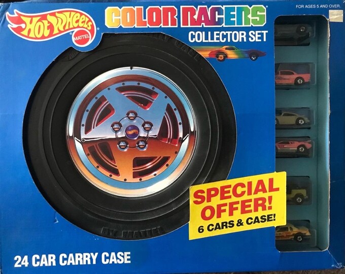 Hot Wheels Color Racers Collector Set - Etsy