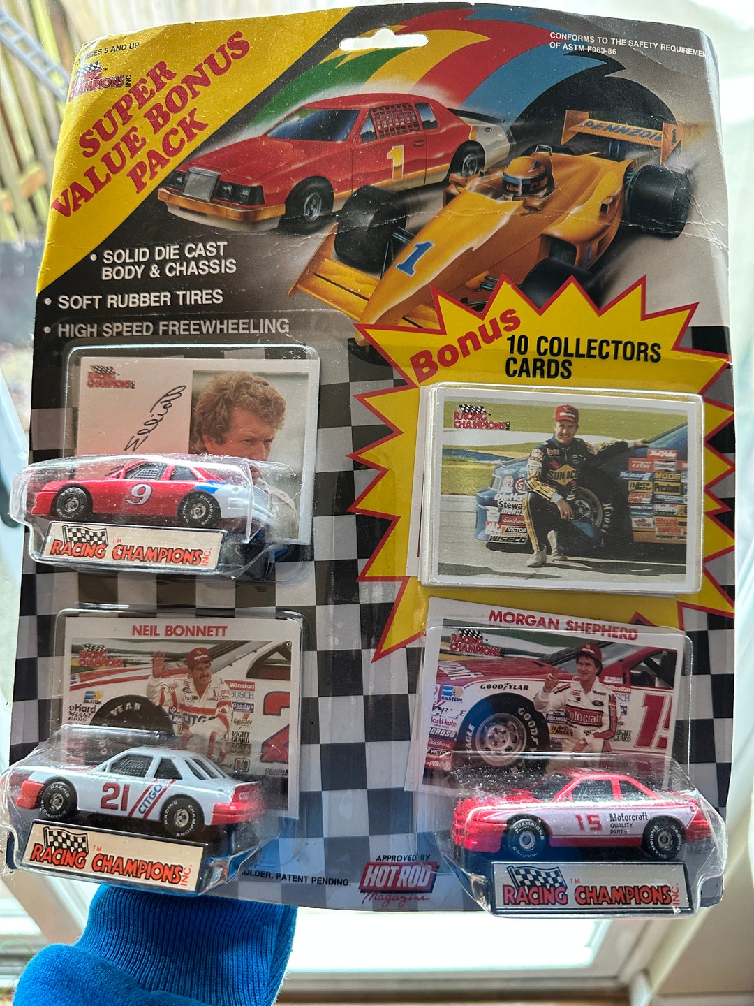 NASCAR Racing Champions, Super Value Bonus Pack. Bill Elliott. - Etsy