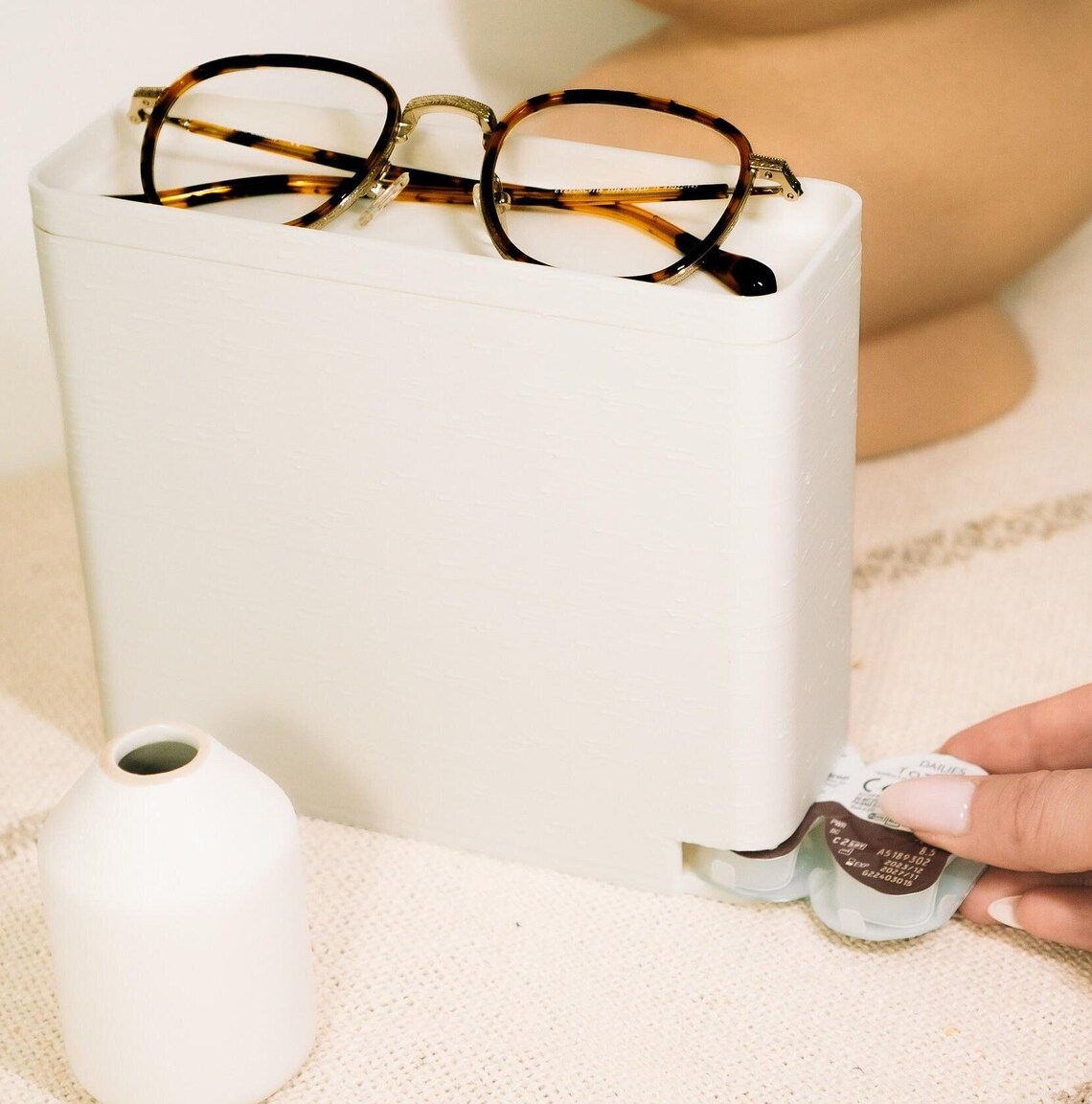 Daily Contact Lens Dispenser and Storage - Custom Made to Fit Your ...
