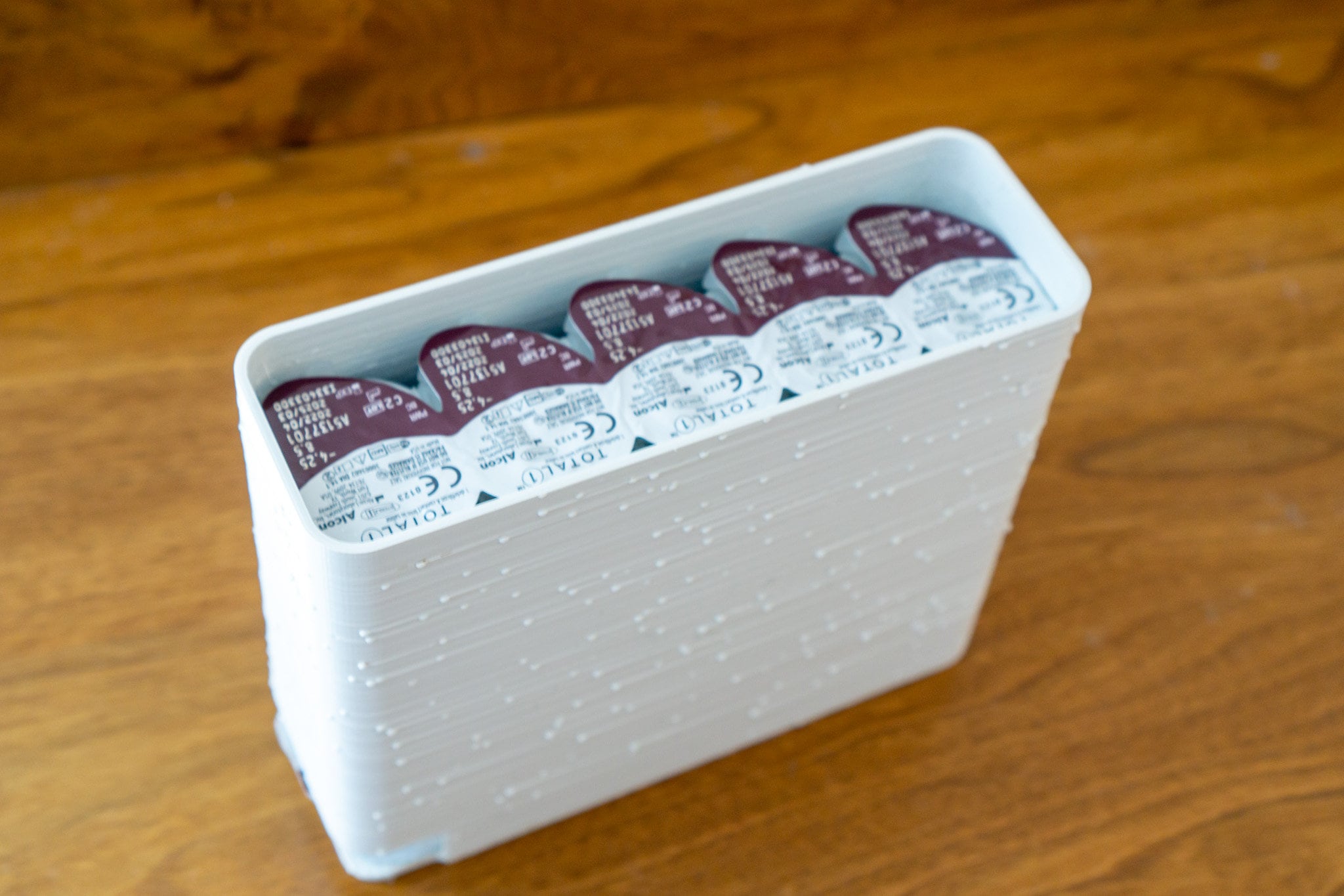 Daily Contact Lens Dispenser and Storage - Custom Made to Fit Your ...