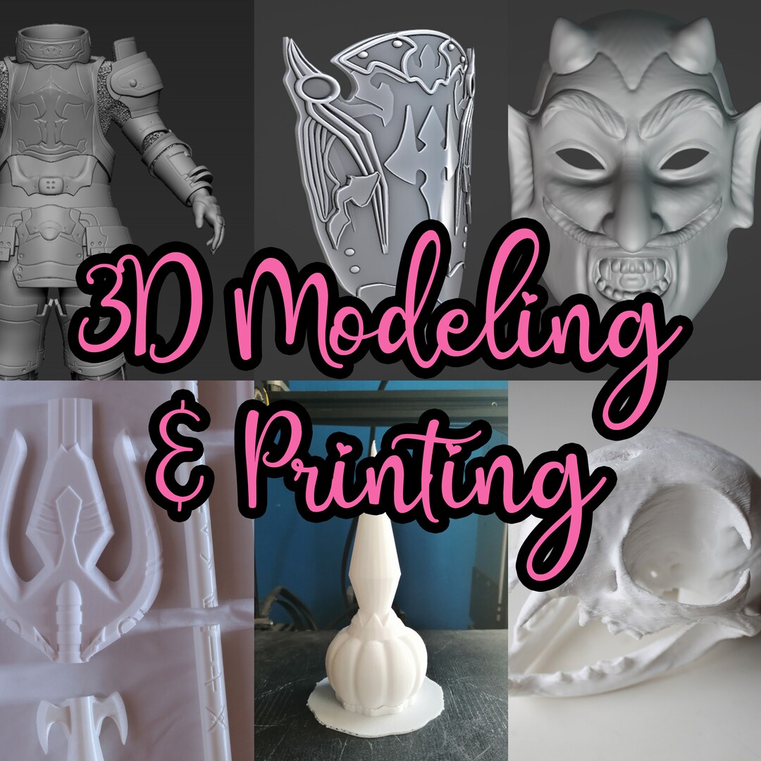 Custom 3D Models Custom 3D Prints Custom 3D Design - Etsy