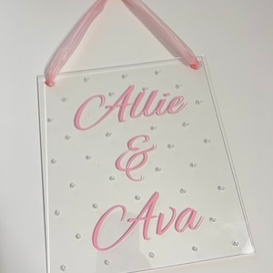 Custom Acrylic Dorm Room Sign - Etsy