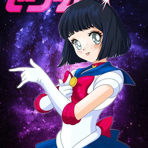 Personalised Sailor Moon Portrait / Custom Sailor Moon Art - Etsy