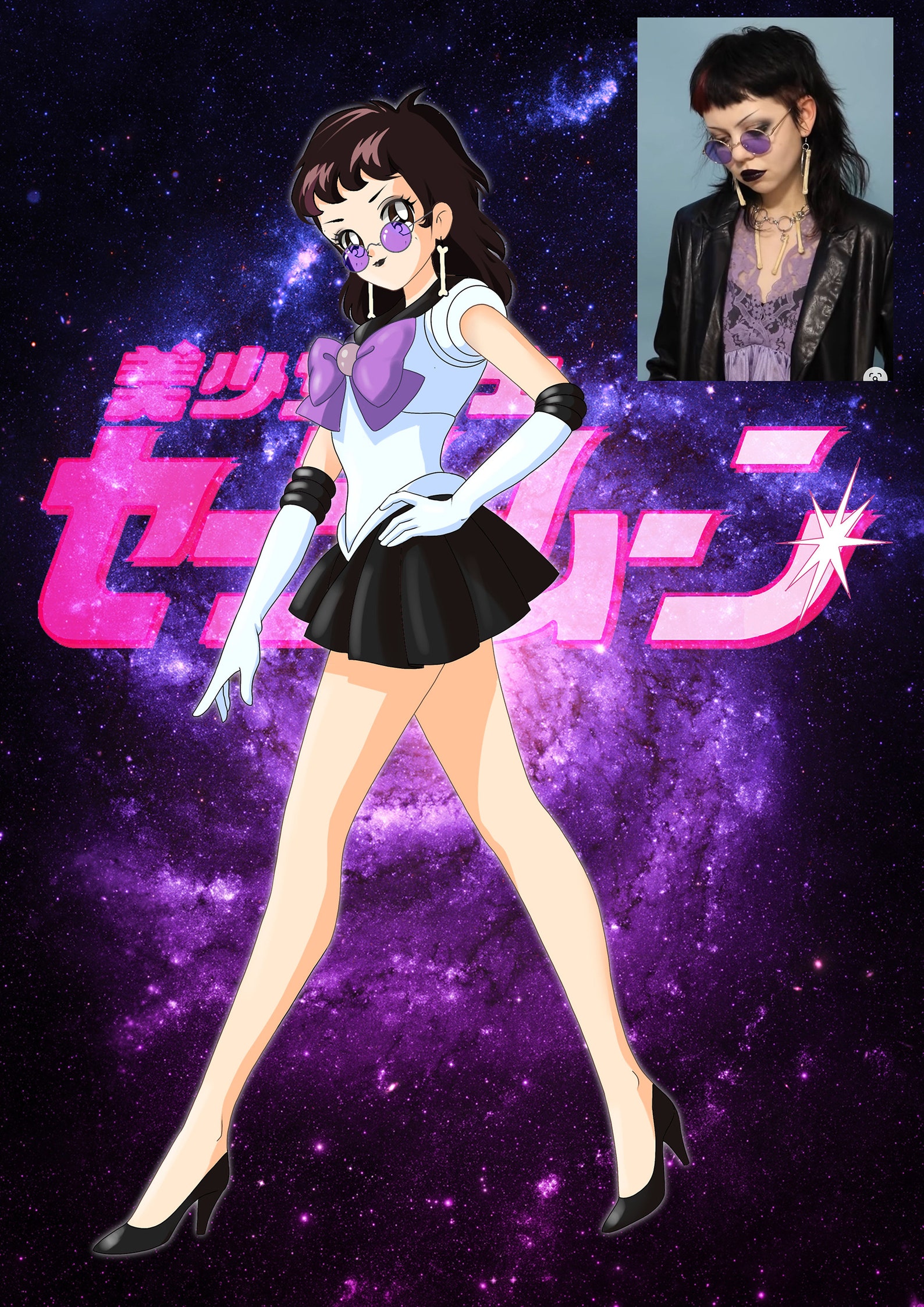 Personalised Sailor Moon Portrait / Custom Sailor Moon Art - Etsy