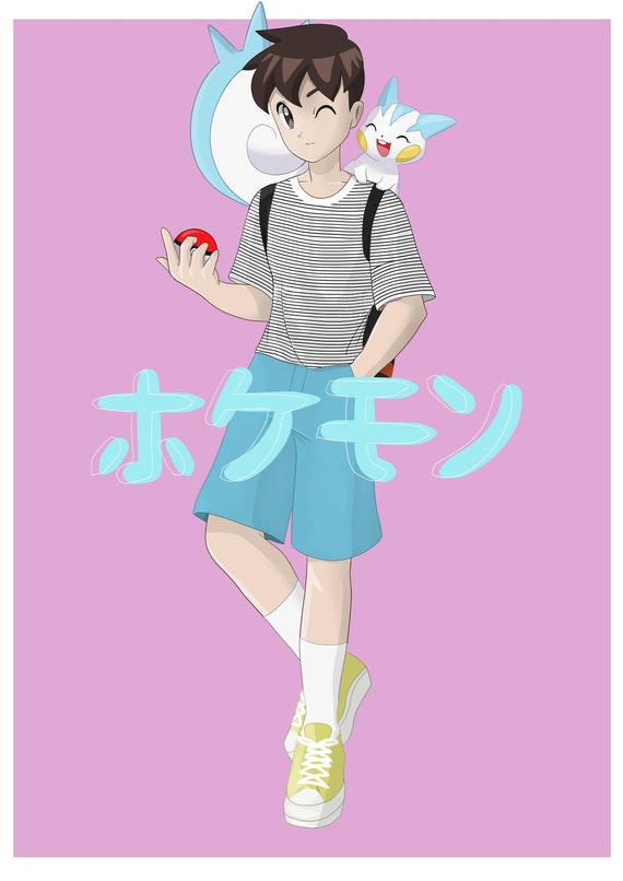 Custom Pokemon Portrait / Pokemon Fan Art - Etsy Singapore