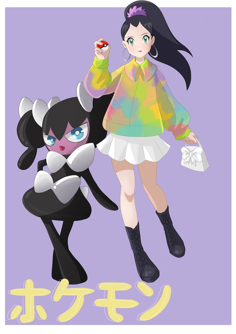 Custom Pokemon Portrait / Pokemon Fan Art - Etsy Singapore