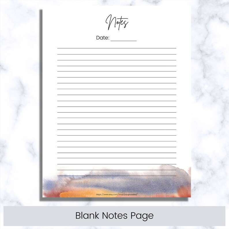 Mini Faith Planner Printable | 8.5x11 Printable Faith Journal - Etsy