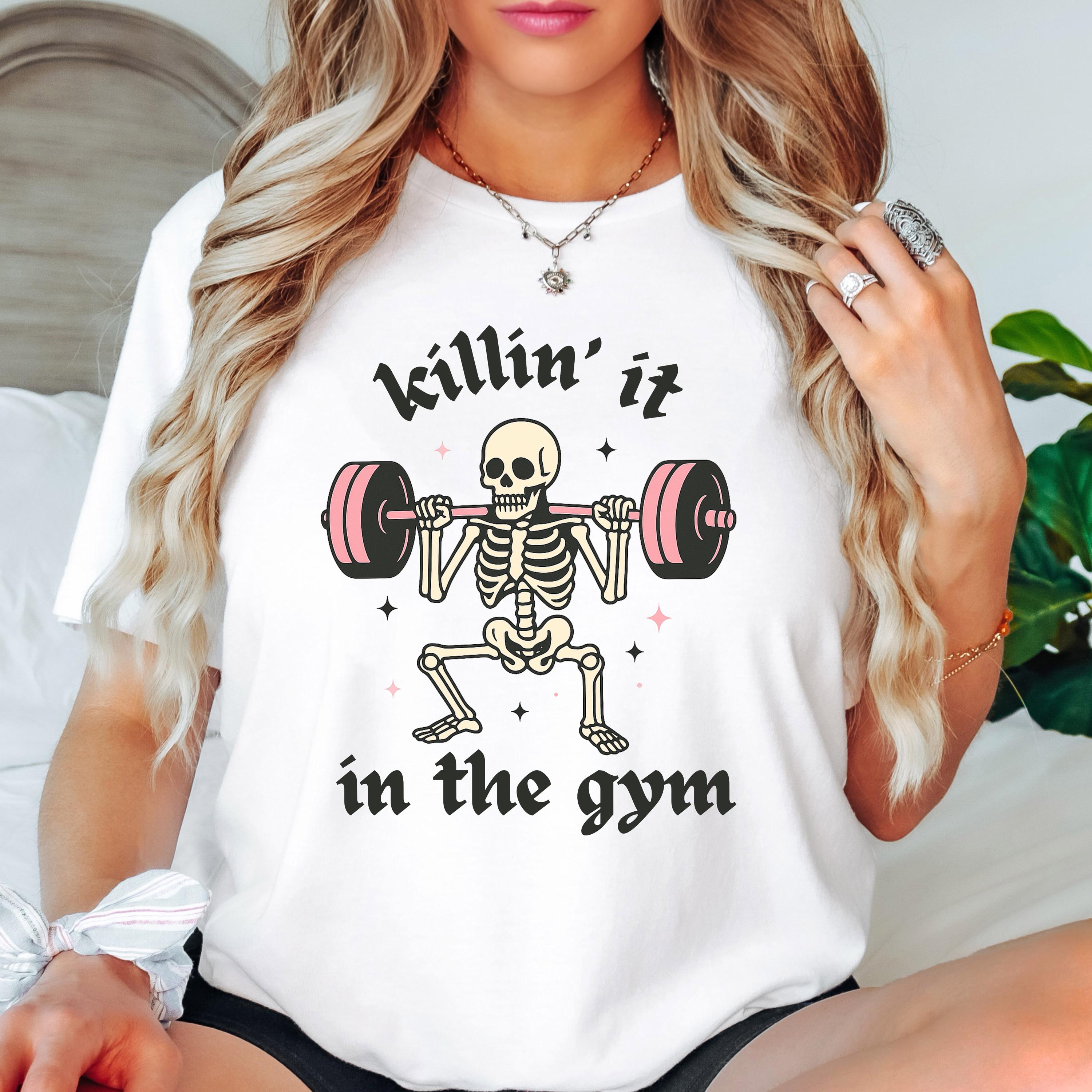 Skeleton Workout Png Deadlift Png, Halloween Gym Png, Funny Gym Png Gym ...