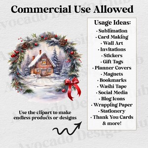 Christmas Clipart Bundle, Winter Clipart PNG, Tis the Season PNG, Santa ...