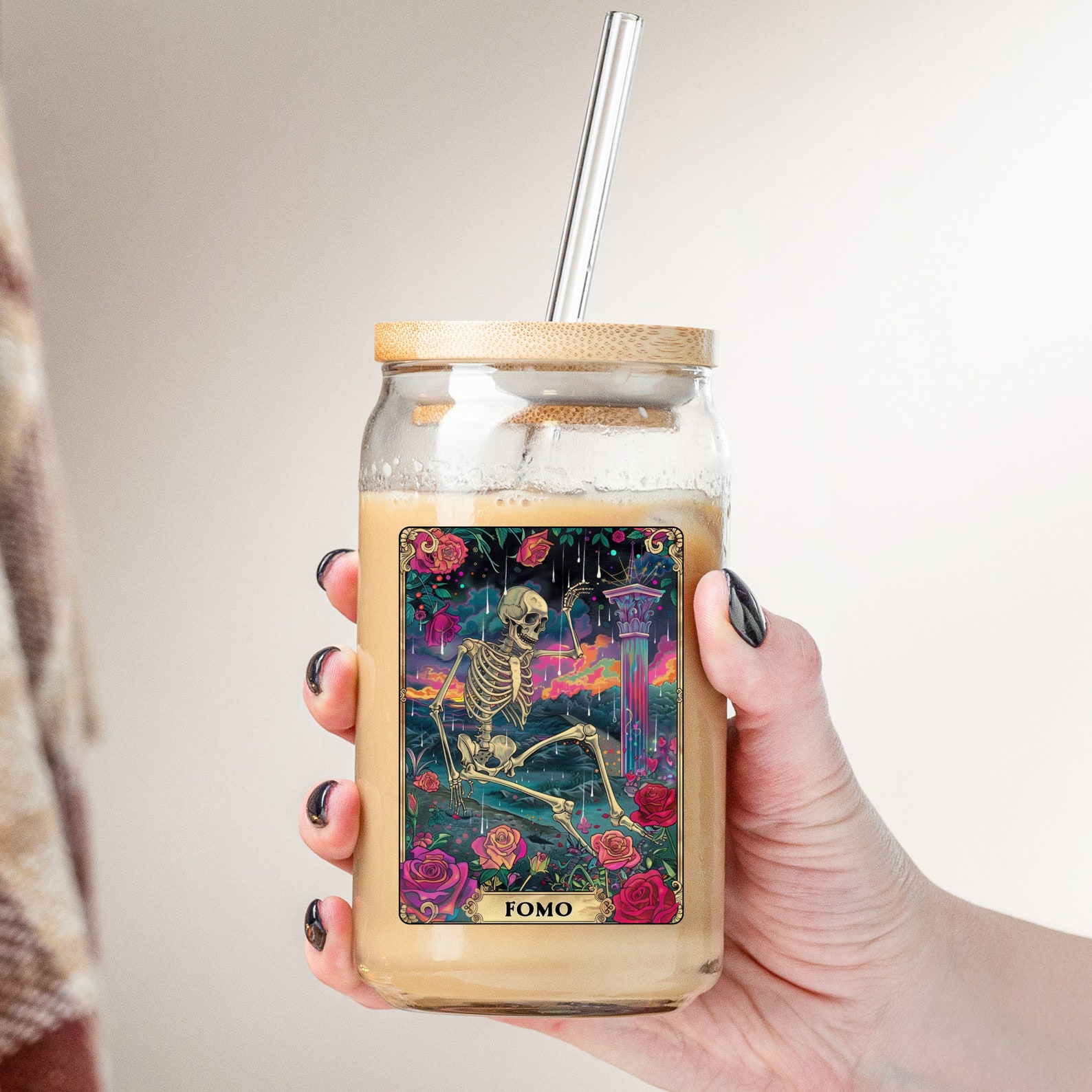 FOMO Tarot Card PNG, Drama Queen Tarot Card, Funny Tarot Card ...