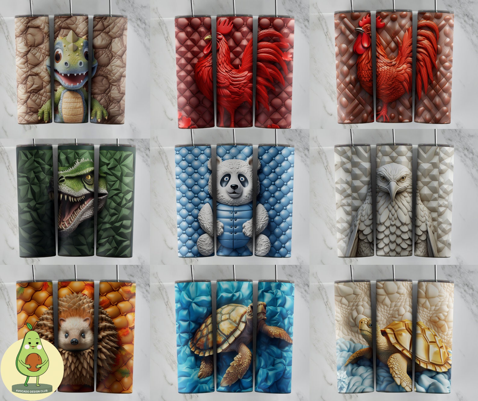 3D Inflatable Tumbler Wrap Puffy Tumbler Wrap Bubble Wrap - Etsy