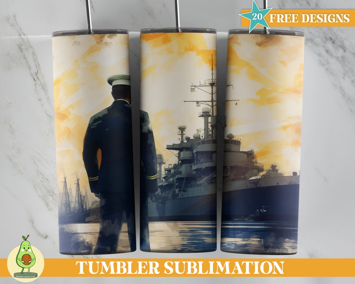 US Navy Tumbler PNG, Navy Officer Tumbler Wrap, USA Veteran Tumbler ...