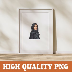Muslim Girl Clipart Bundle, Hijab Girl, Hijab Clipart, Fashion Girl ...