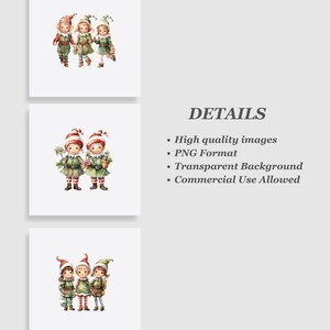 15+ Elf Christmas Clipart Bundle, Christmas Clipart, Holiday Elf ...