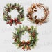 Christmas Clipart Bundle, Winter Clipart PNG, Tis the Season PNG, Santa ...