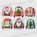 Christmas Sweater Clipart, Ugly Christmas Sweater PNG, Christmas ...