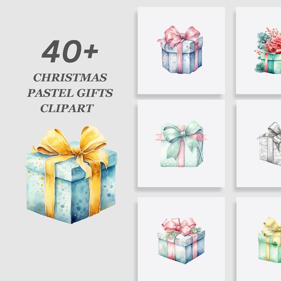 Wrapping Presents Clipart