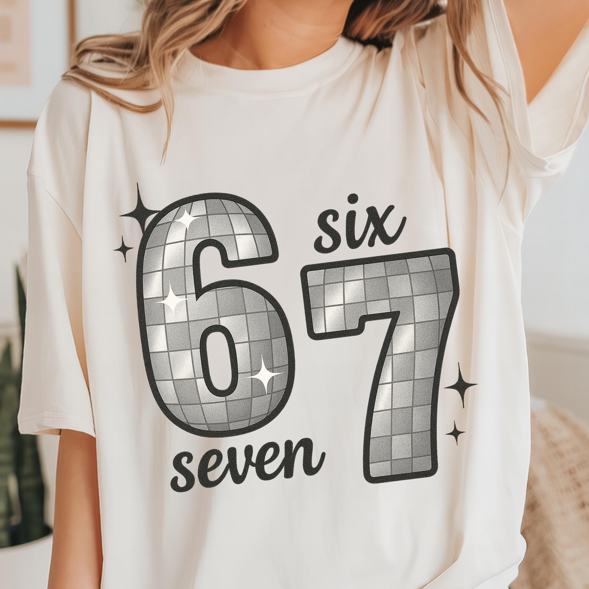 Trending 67 Png Design Six Seven Png Number 67 Six Seven Shirt Design ...